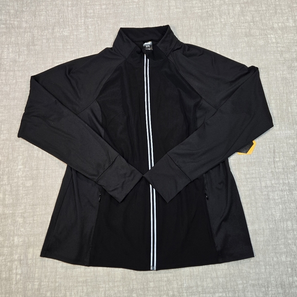 Avia | Tops | Nwt Black Avia Flextech Lightweight Zipup Jacket | Poshmark